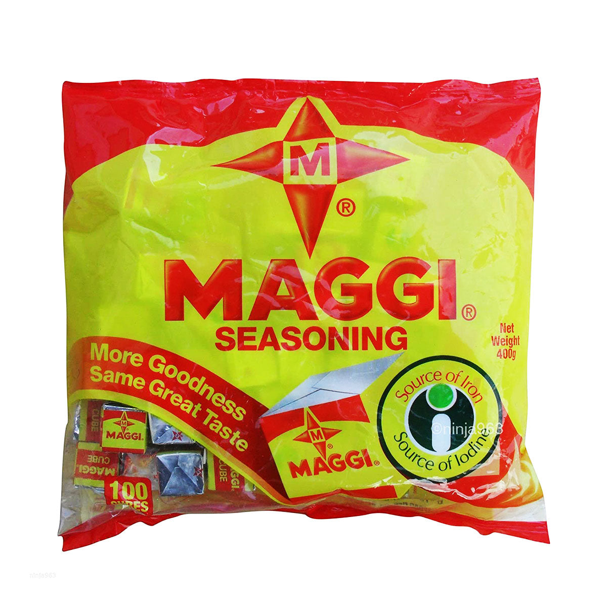 Maggi Seasoning Cubes – 100 Cubes Pack (Net Wt. 35.2oz) – Yado African ...