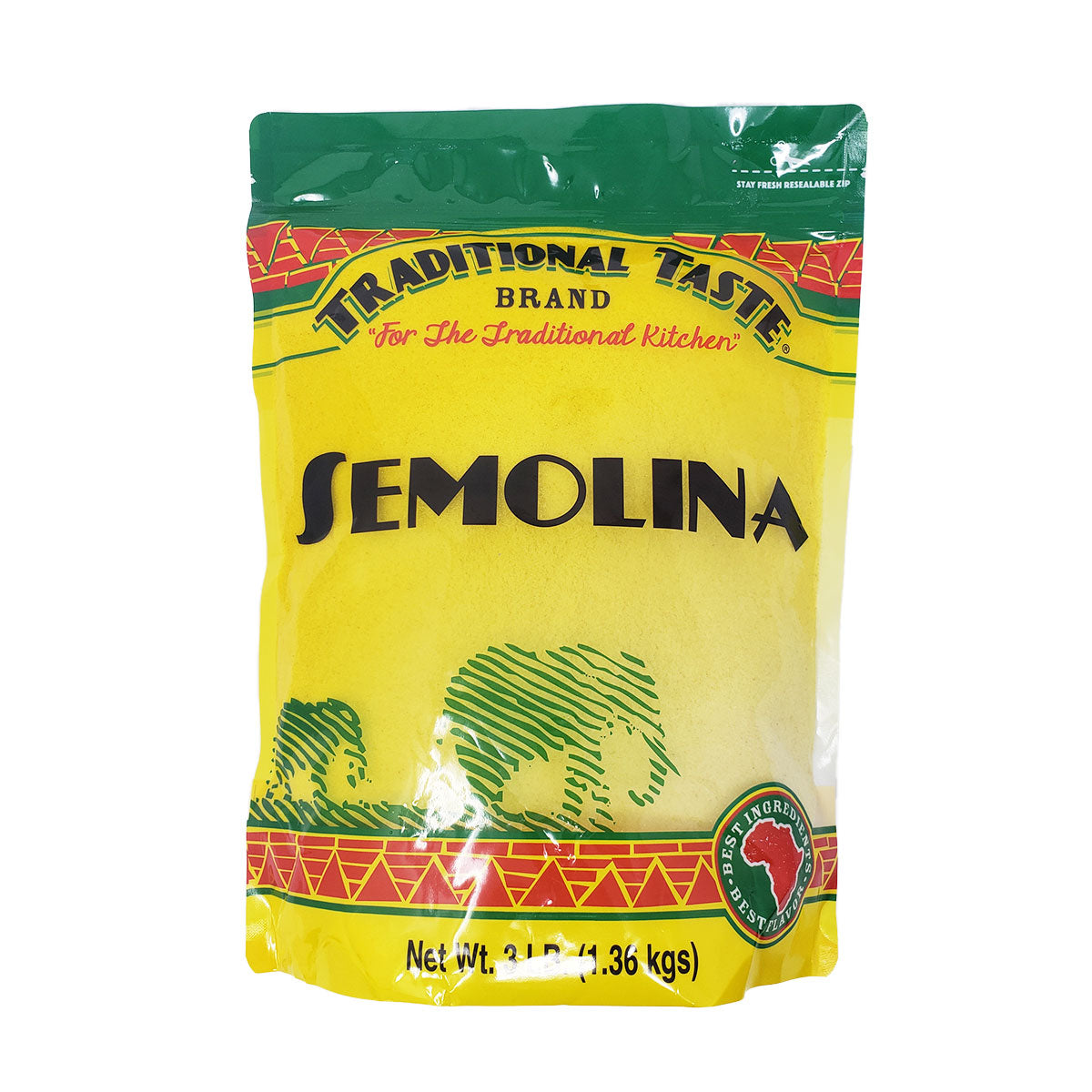 Traditional Taste Semolina 3 LB – Yado African & Caribbean Market
